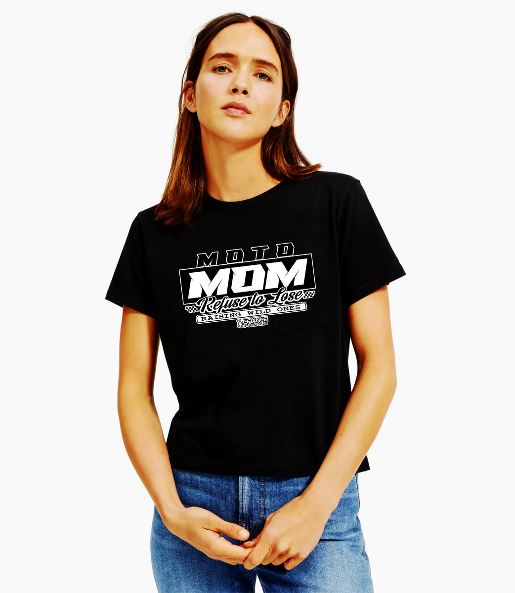 Moto Mom Raising Wild Ones T-Shirt - Black – DefianceLifestyle